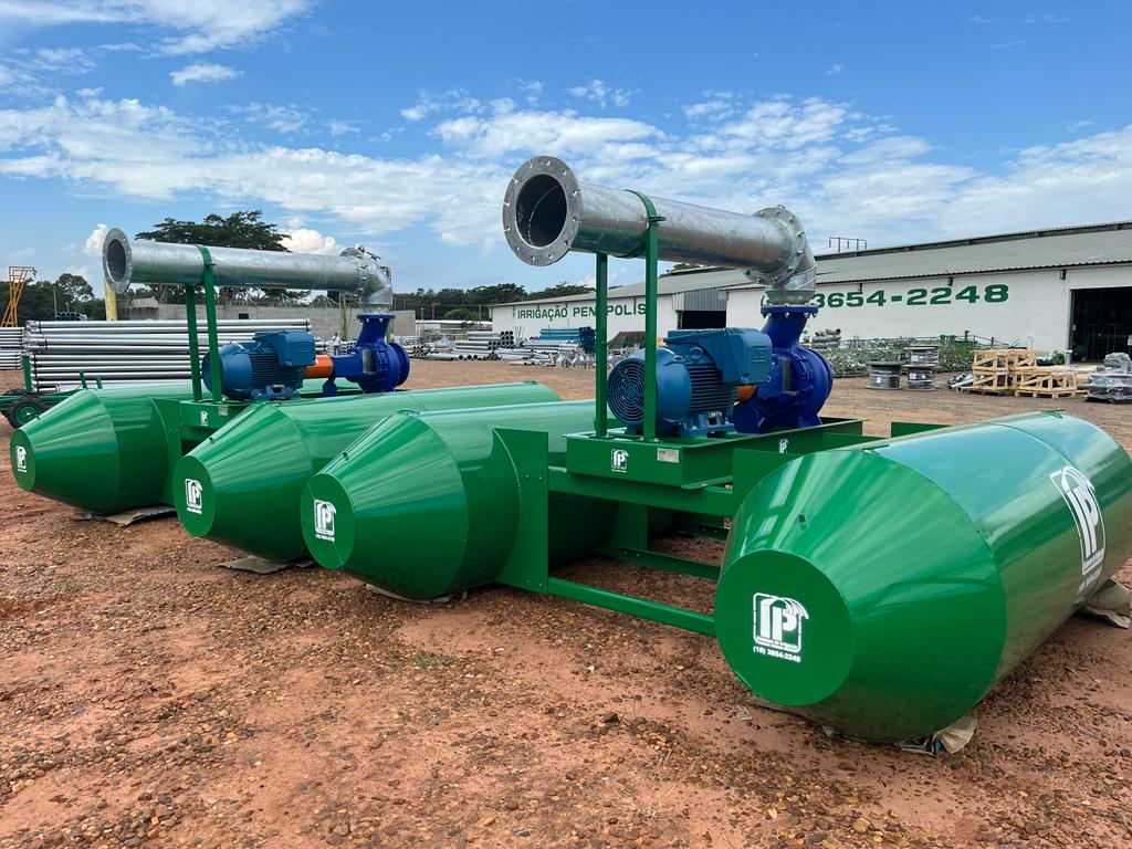 FLUTUANTE TUBOLAR PARA MOTOBOMBA ELÉTRICA