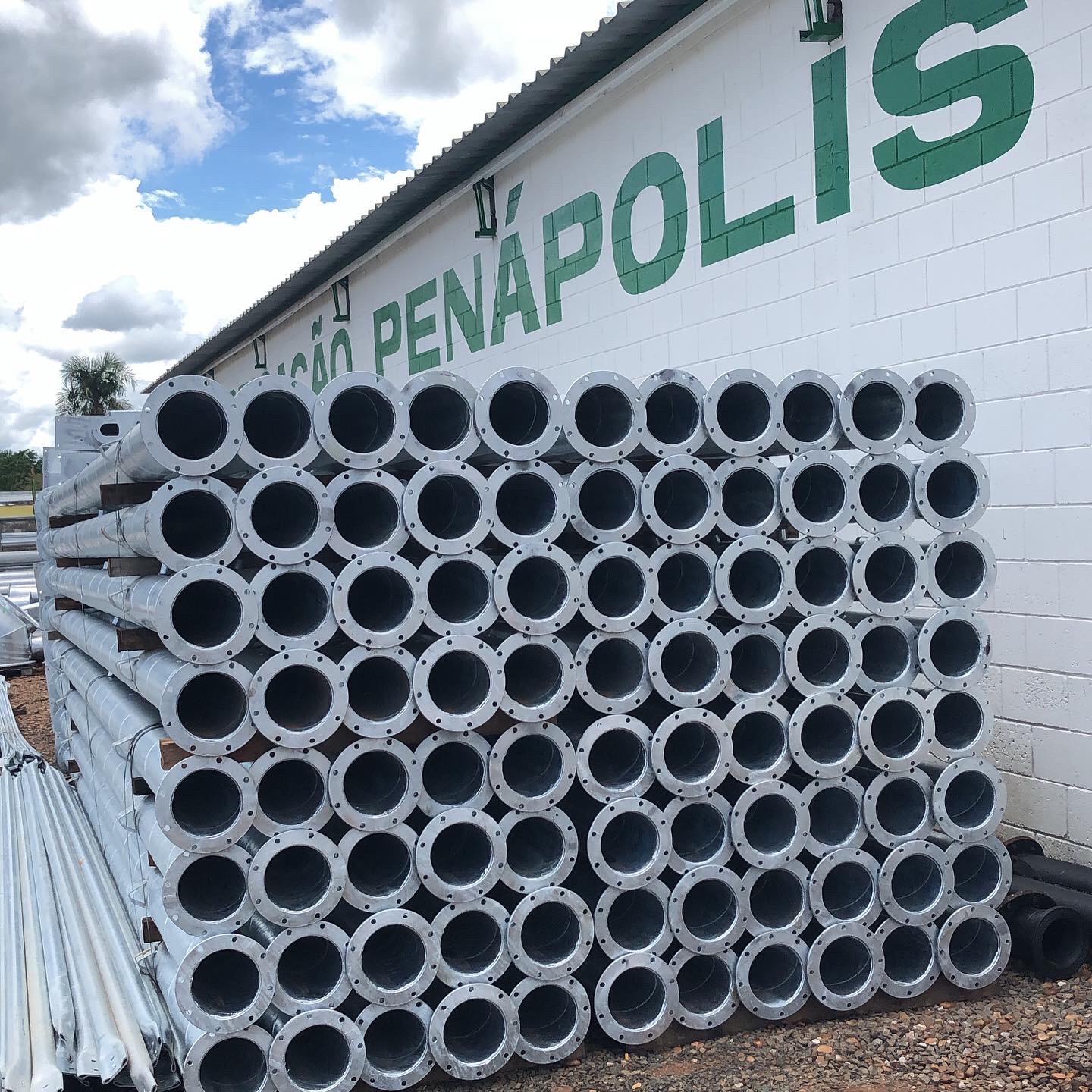 TUBO DE AÇO ZINCADO FLANGEADO