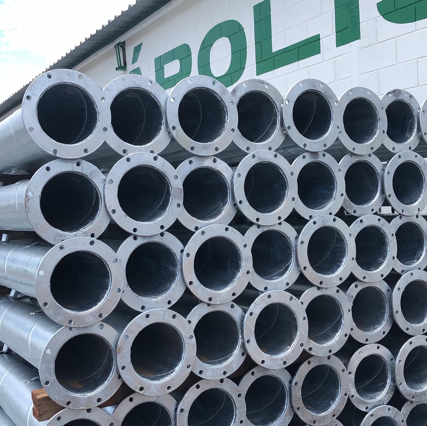 TUBO DE AÇO ZINCADO FLANGEADO